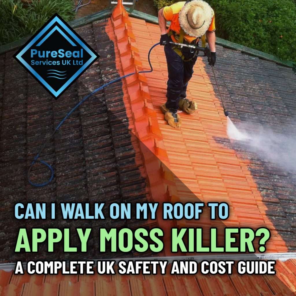 Can I Walk on My Roof to Apply Moss Killer