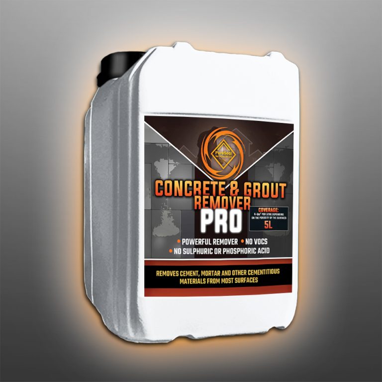 Concrete & Grout Remover Pro - Pureseal Services UK Ltd