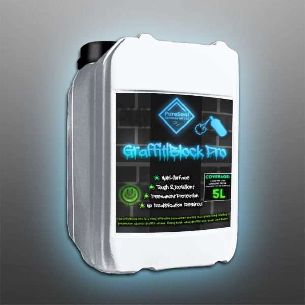 PureSeal Anti Graffiti Coating GraffitiBlock Pro - Pureseal Services UK Ltd