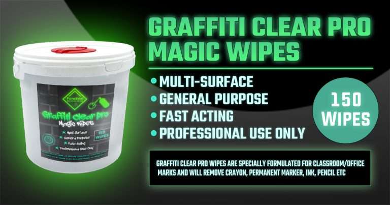 Graffiti Remover Magic Wipes - Pureseal Services UK Ltd