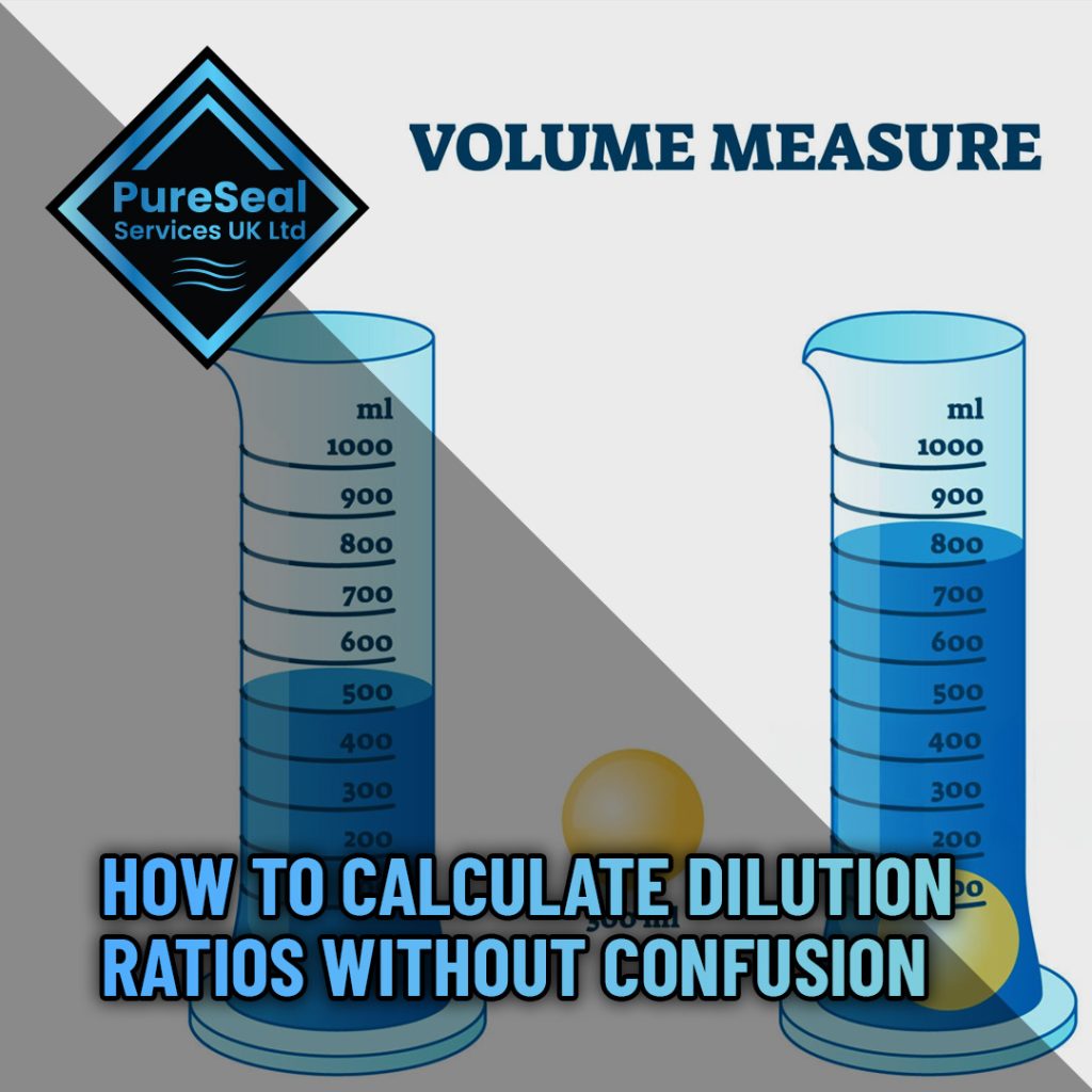 How to calculate dilution ratios without confusion