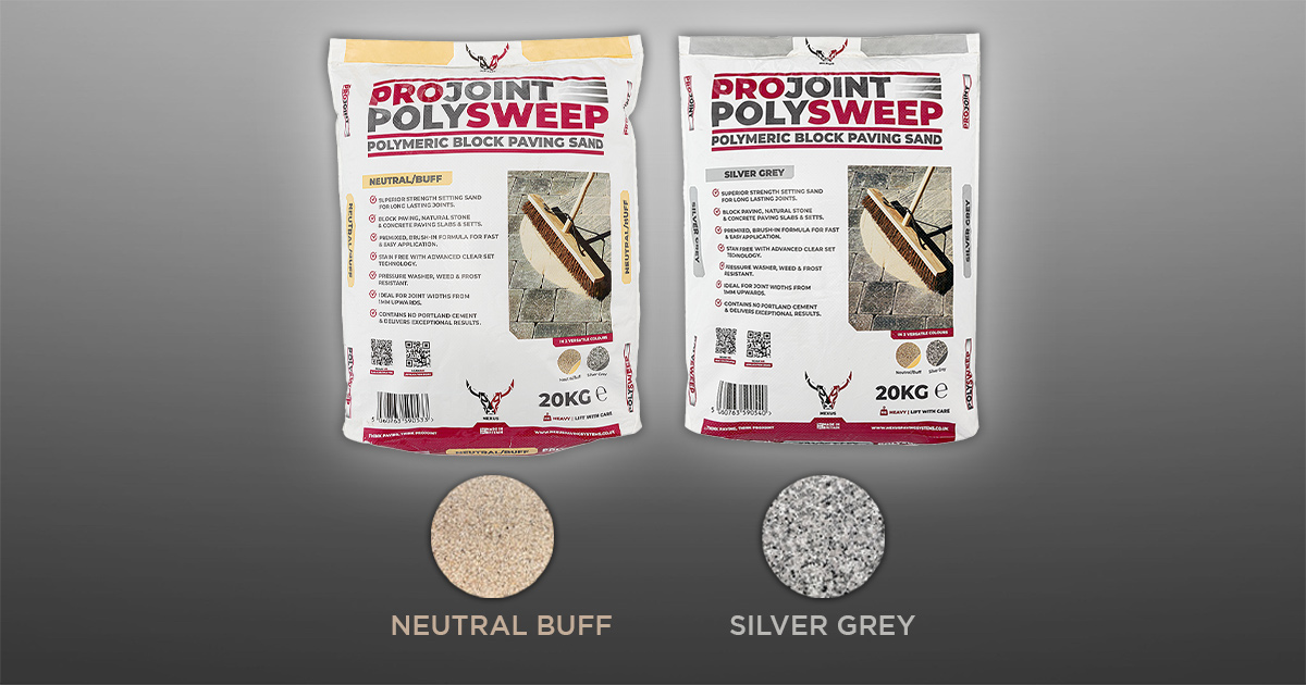 Nexus PolySweep Polymeric Sand - 20kg - Pureseal Services UK Ltd