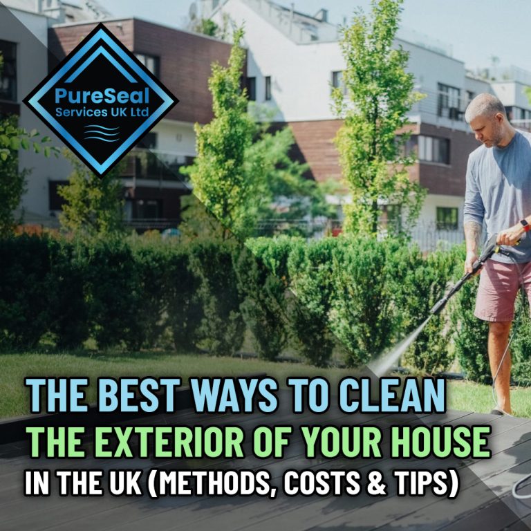 The Best Ways to Clean the Exterior of Your House in the UK