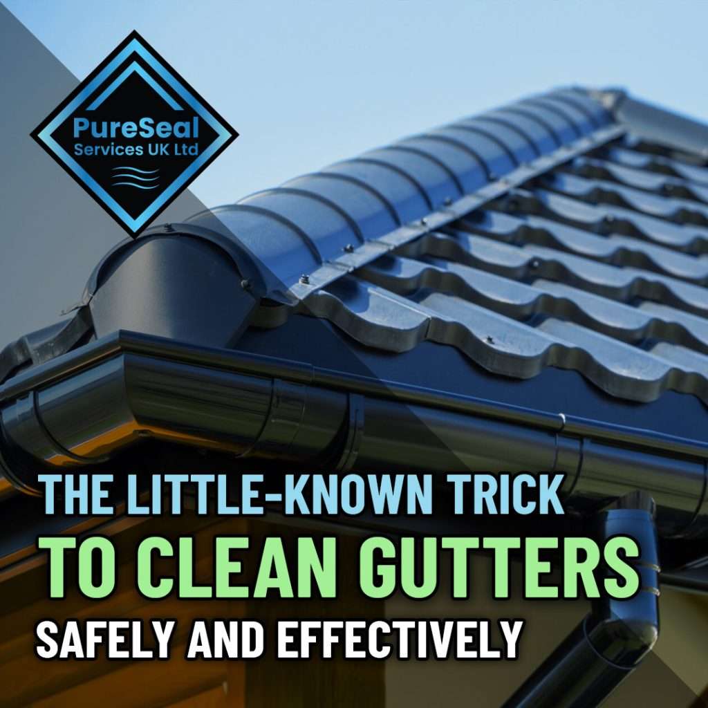 The Trick to Clean Gutters Safely and Effectively