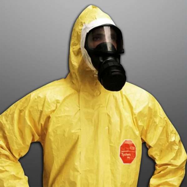 Tychem 2000C Chemical Protective Hooded Coverall - Pureseal Services UK Ltd
