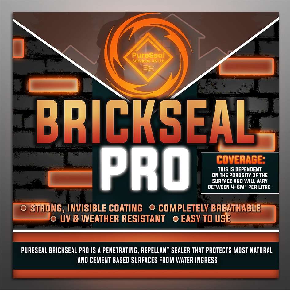 BrickSeal Pro | Waterproof Concrete/Stone Wall